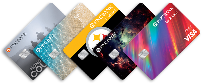 PNC Bank Visa Debit Card